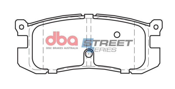 Rear Street Series Brake Pads - DB1115SS | Disc Brakes Australia