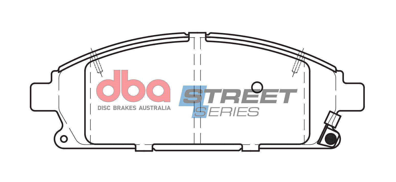 Front Street Series Brake Pads - DB1333SS | Disc Brakes Australia