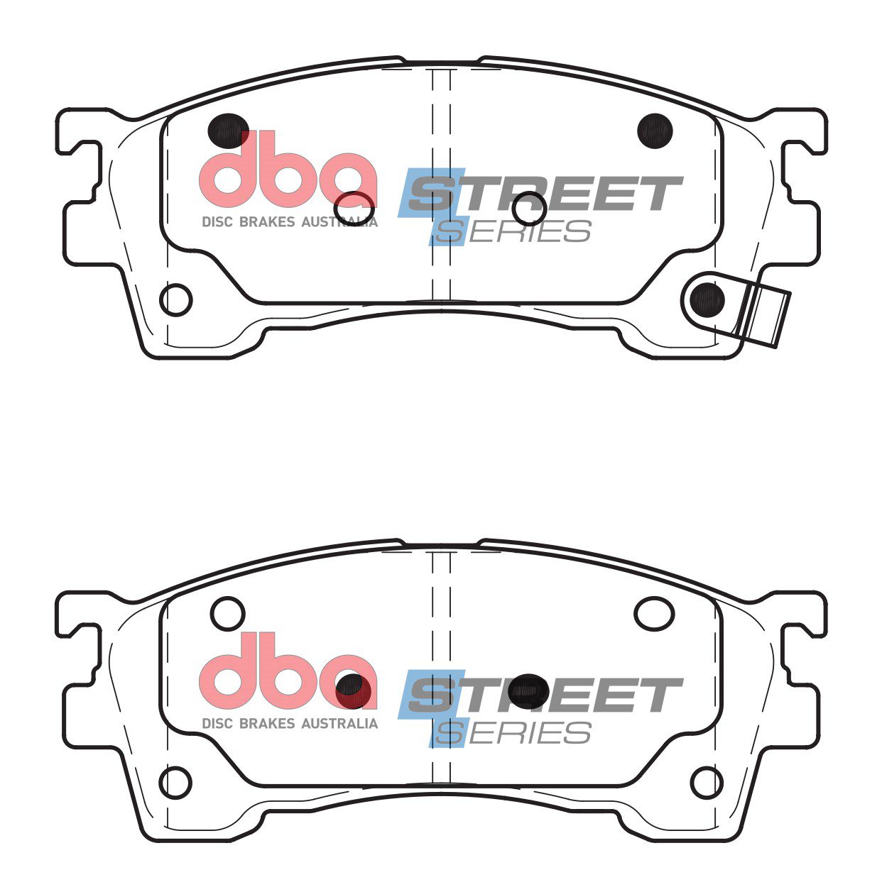 Front Street Series Brake Pads - DB1362SS | Disc Brakes Australia