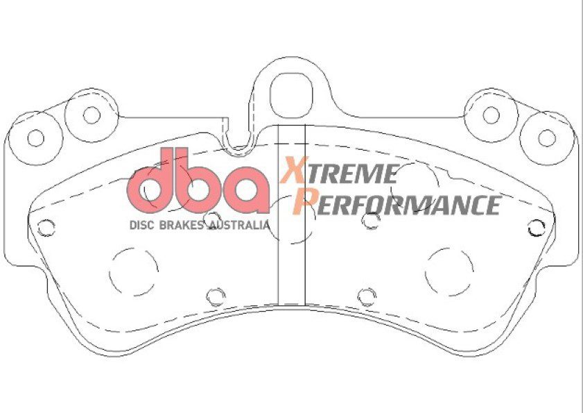 Front Xtreme Performance Brake Pads - DB1676XP | Disc Brakes Australia