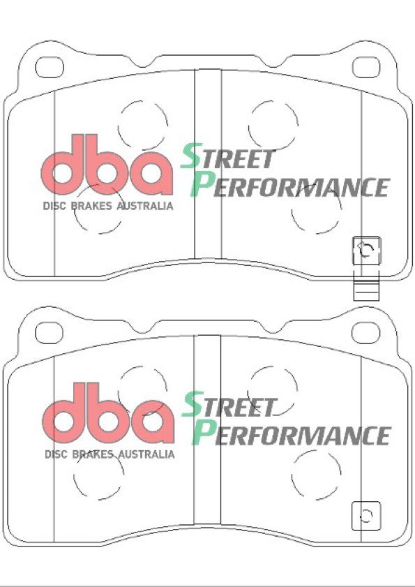 Front Street Performance Brake Pads - DB1678SP | Disc Brakes Australia