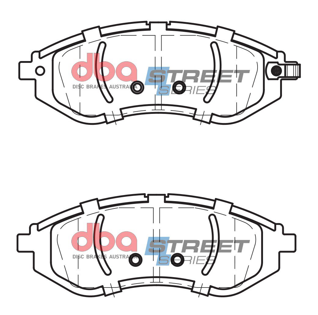 Front Street Series Brake Pads - DB1748SS | Disc Brakes Australia
