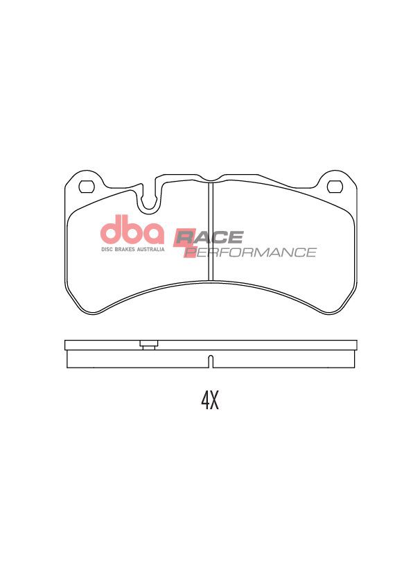 Front Race Performance Brake Pads - DB1845RP | Disc Brakes Australia