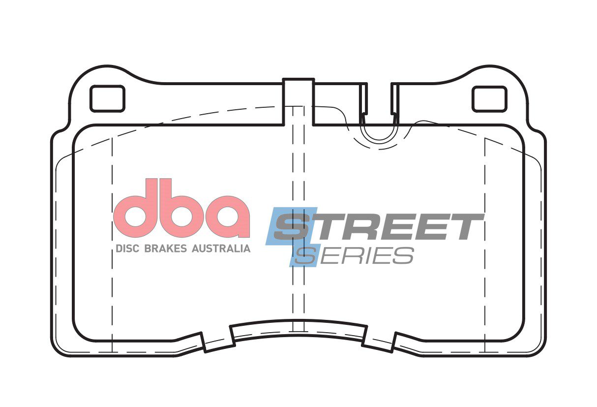 Front Street Series Brake Pads - DB2228SS | Disc Brakes Australia