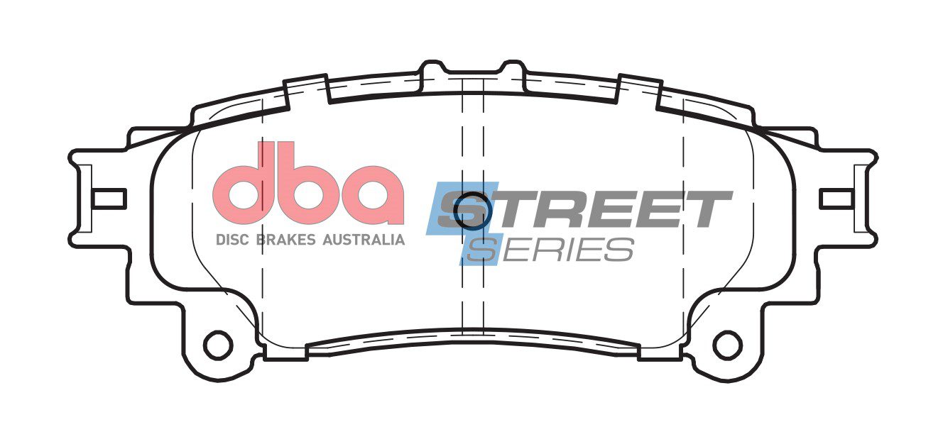 Rear Street Series Brake Pads - DB2245SS | Disc Brakes Australia