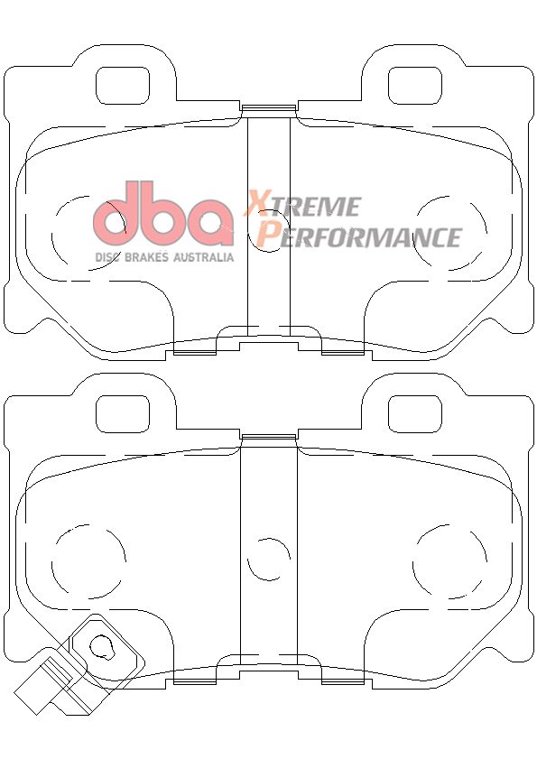 Rear Xtreme Performance Brake Pads - DB2401XP | Disc Brakes Australia