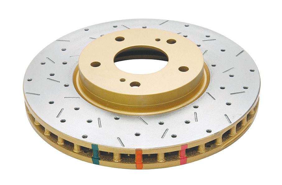 Front 4000 Series XS Gold Brake Rotor - DBA4963XS | Disc Brakes Australia