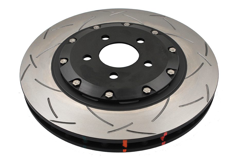 Front 5000 Series T3 Brake Rotor - DBA52075BLKS | Disc Brakes Australia