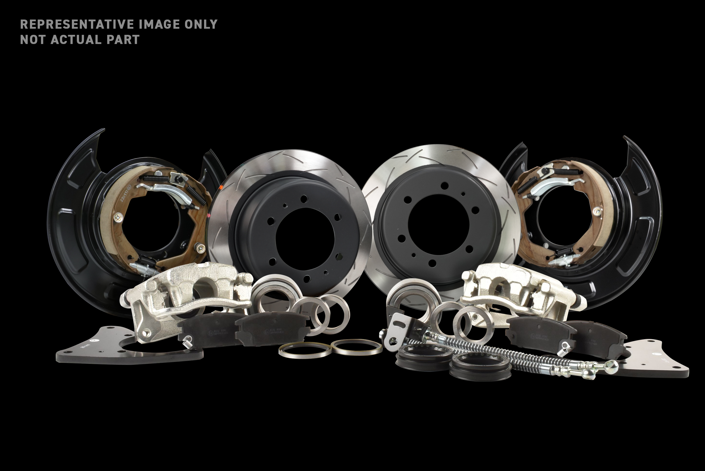 Rear Upgrade Performance Drum To Disc Conversion Kit - DBADC1012 | Disc ...
